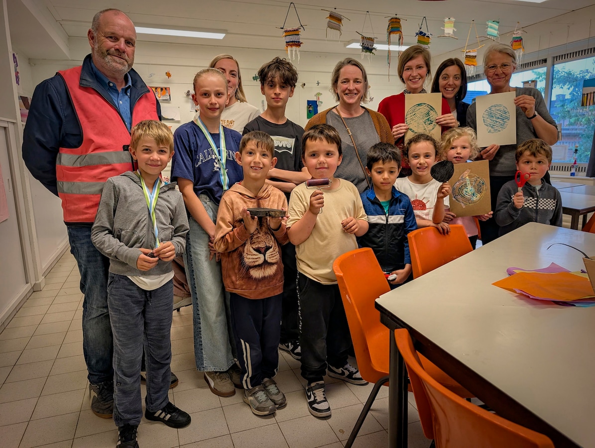 KunstKuur brengt kunst tot in de klassen van basisschool MAX | Foto ...
