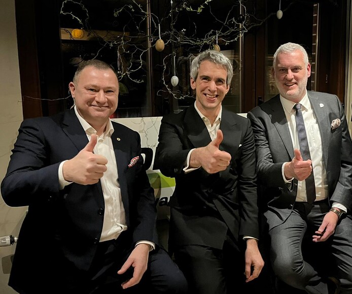 Zusterpartijen Durf Tienen en Iedereen Diest te gast op Nieuwjaarsdrink ...