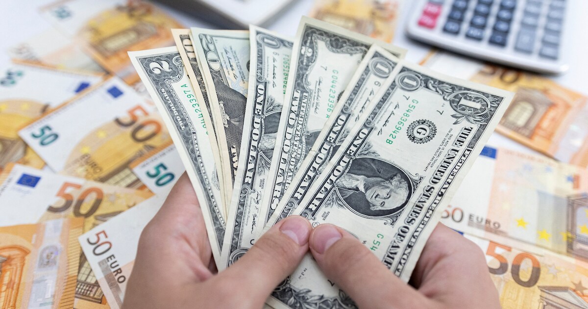 Euro daalt voor het eerst in 20 jaar onder de dollar | Mijn Geld | hln.be