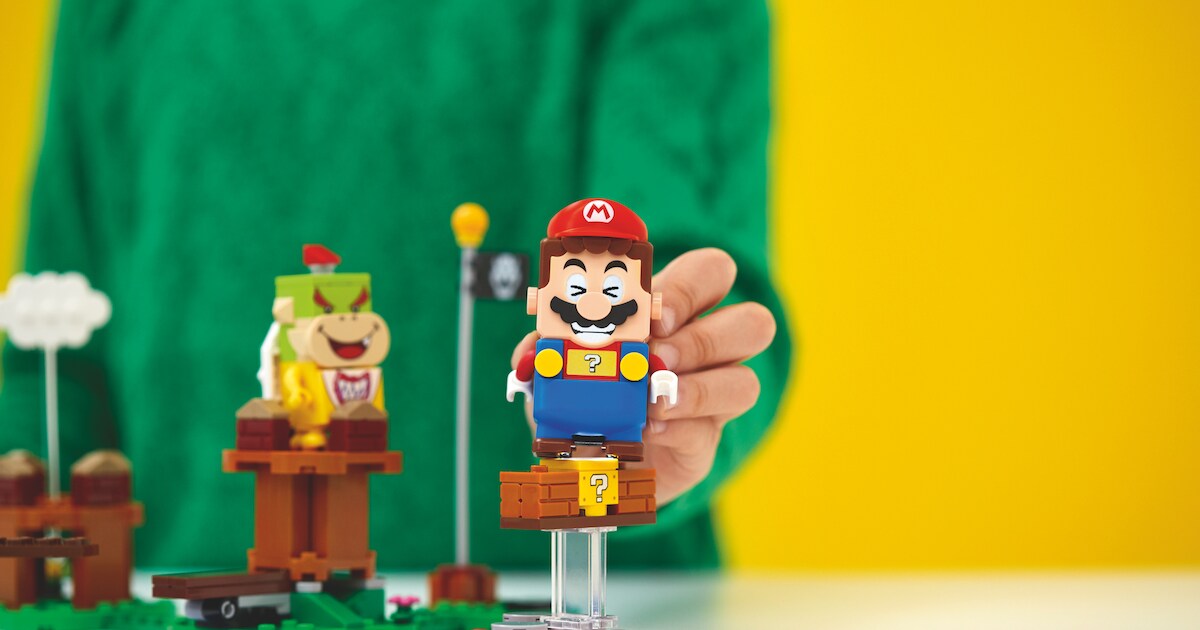 Met 'Lego Super Mario' bouwen kids hun eigen Mario-levels met echte ...