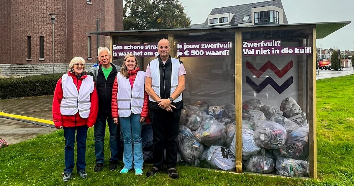 Willebroek verzamelt 520 kilogram zwerfvuil op amper 1 week ...
