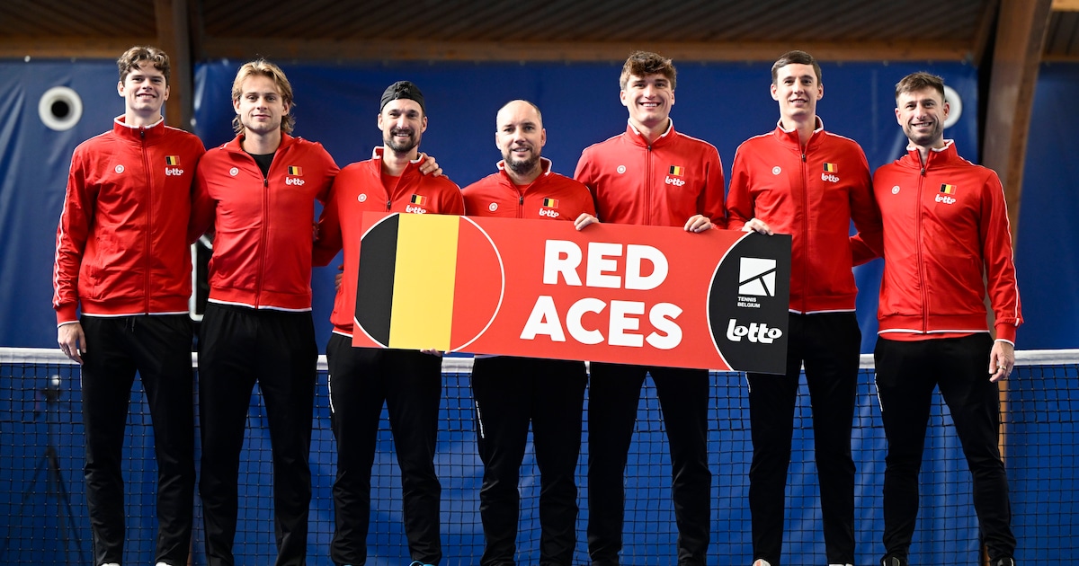 De Red Aces en de Yellow Aces: Belgische nationale tennisteams hebben ...