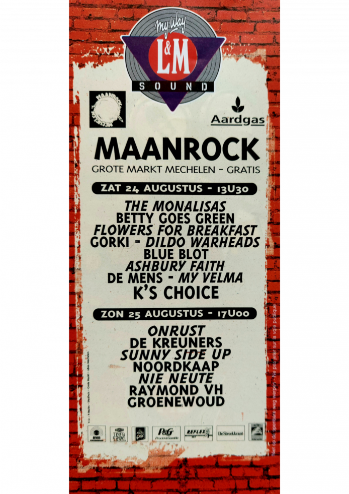 De 10 hoogtepunten van 25 jaar Maanrock volgens organisator Marc Baert: “Tijdens een nummer van ...