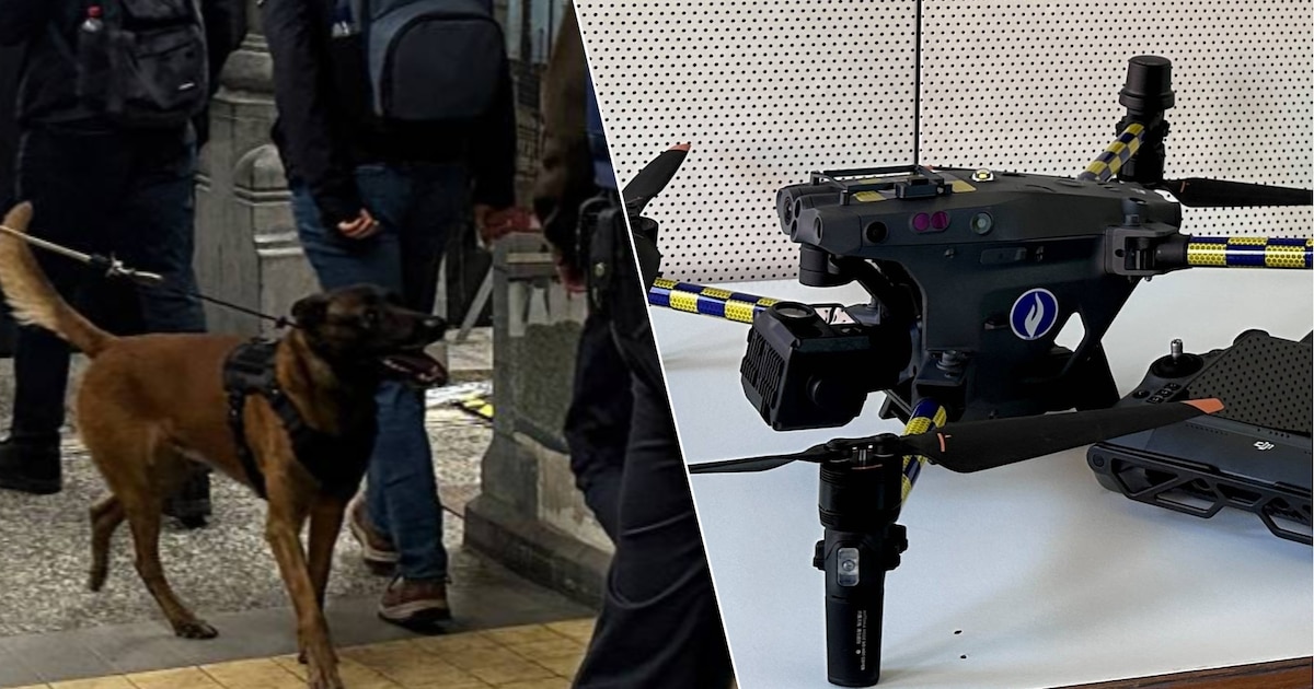 Politie Gent breidt aantal honden en drones uit | Regio | HLN.be