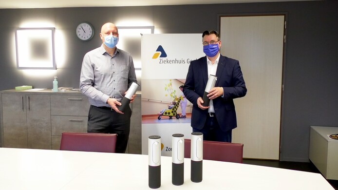 HearSee schenkt vijf vergadersets voor online meetings aan Ziekenhuis ...