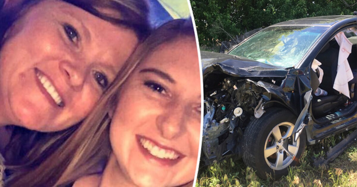 Danielle (22) crashte toen ze achter stuur op Snapchat bezig was. En nu ...