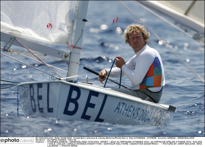 Sébastien Godefroid (50) pakte in 1996 olympisch zilver in het zeilen ...