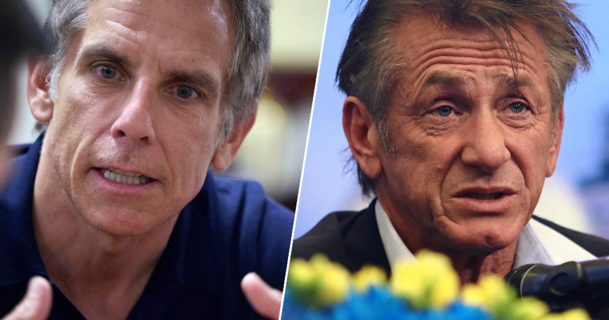 Rusland bant Hollywoodacteurs Sean Penn en Ben Stiller nadat ze zich ...