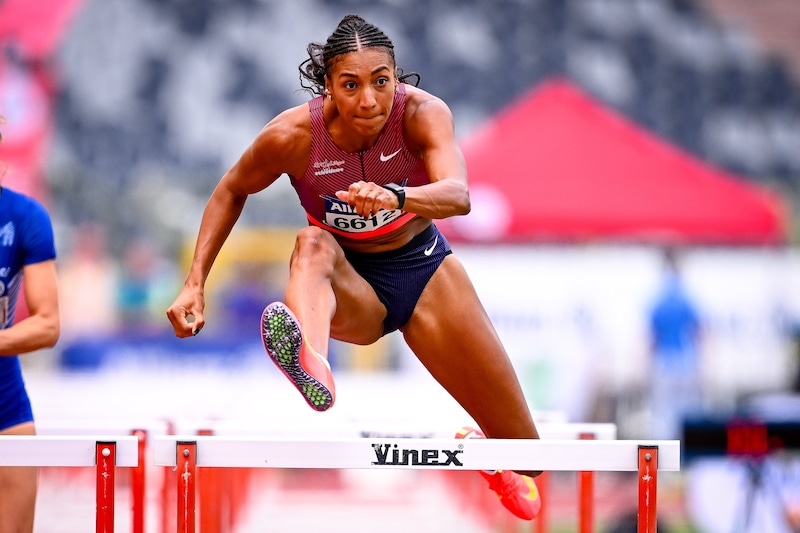 Nafi Thiam op BK minder gezwind op 100m horden met opgave in finale ...
