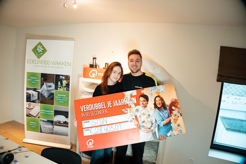 Chauffeur Stijn (27) wint ‘Verdubbel je jaarloon’ bij Qmusic en gaat ...