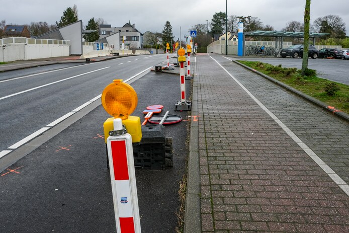 Parkeerplaatsen op Mechelsesteenweg aan station Nossegem maken plaats ...