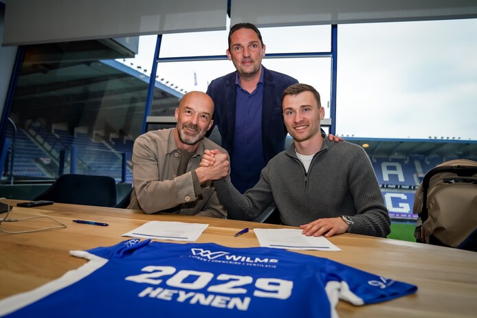 Bryan Heynen verlengt tot 2029 bij Racing Genk, volgt selectie bij Rode ...