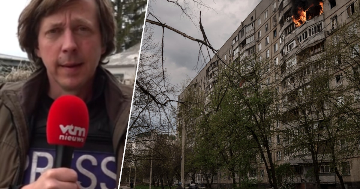 Robin Ramaekers in Charkiv: “Overal, op elk moment van de dag zijn er ...