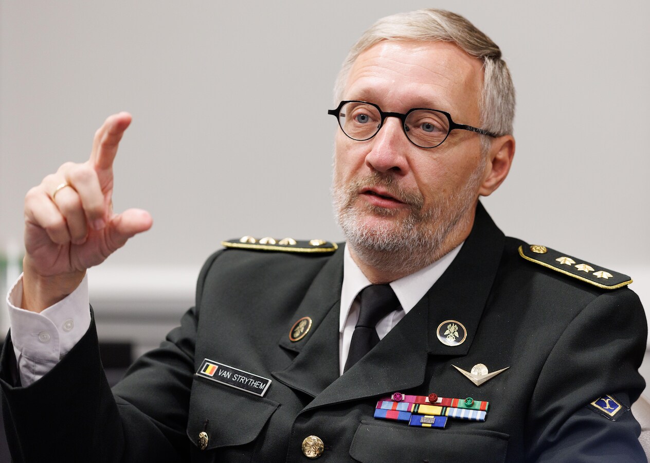 Dronegeneraal Michel Van Strythem: “Zal heel moeilijk zijn om ooit te ...