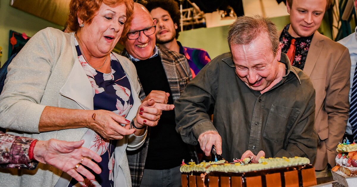 Allerlaatste draaidag ‘De Kotmadam’ zit erop: taart (en tranen) voor ...